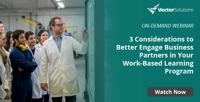 Vector Solutions - 3 Considerations for A Work-Based Learning Program
