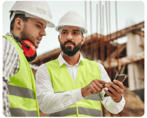 Construction Worker Training and Safety Management Software | Vector ...