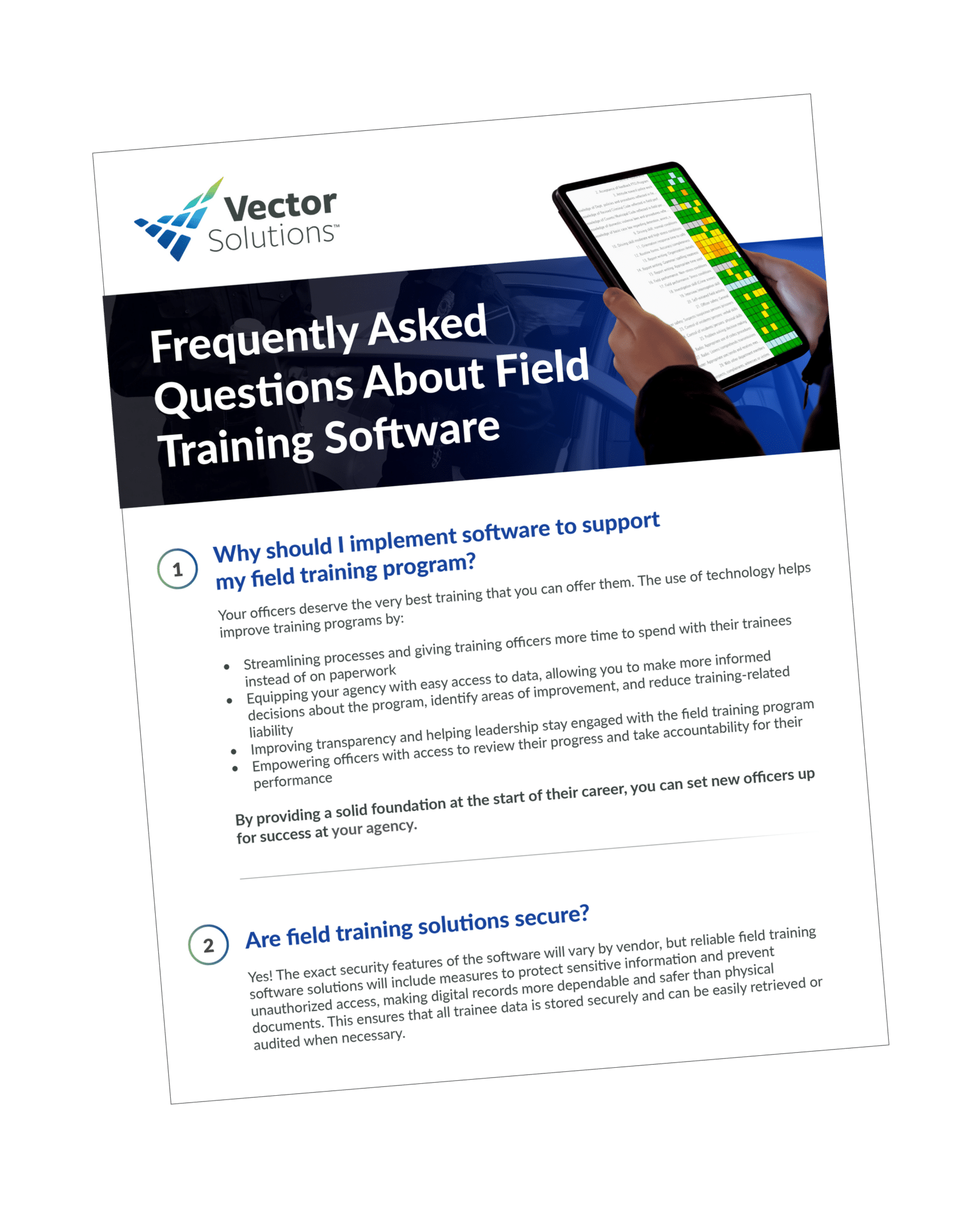 5 Best Practices To Improve Evaluation of New Officers During Field ...