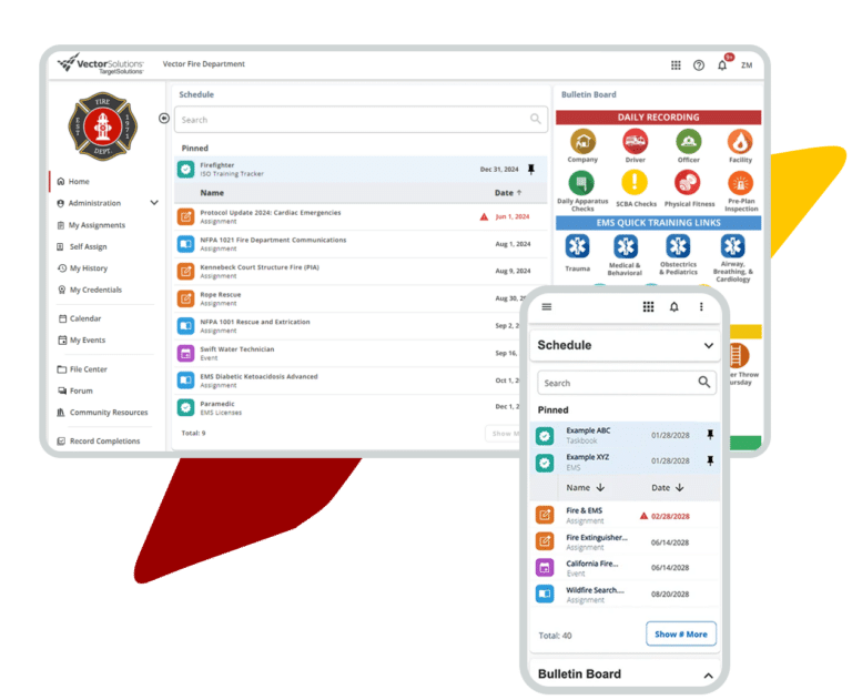 Fire Department Training Readiness – Vector LMS
