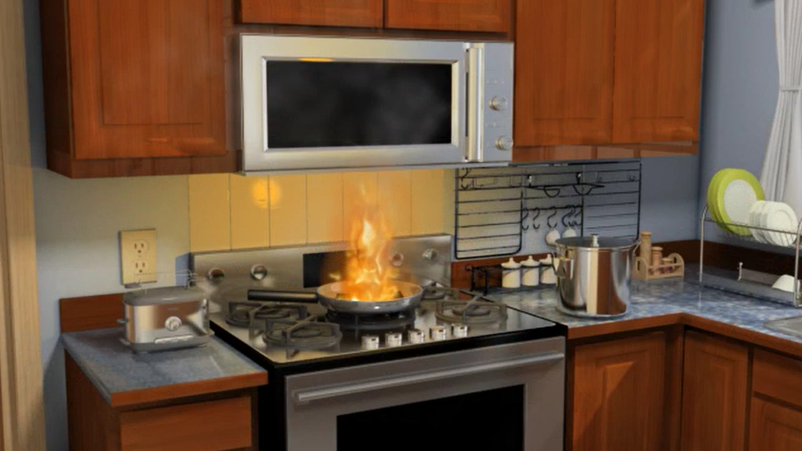 Microlearning Course: Fire Preventive Measures for Schools | Vector ...