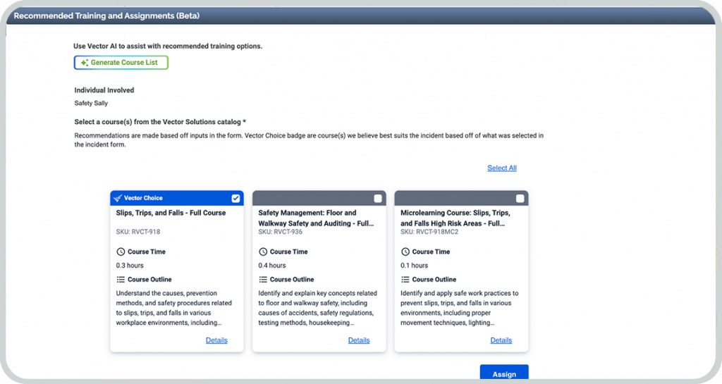 EHS AI Safety Training Recommendations | Vector Solutions